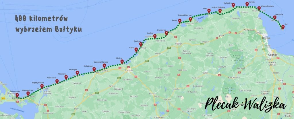 Przeszłam 400 km wybrzeżem Bałtyku! HEL YEAH :D - Plecak i walizka